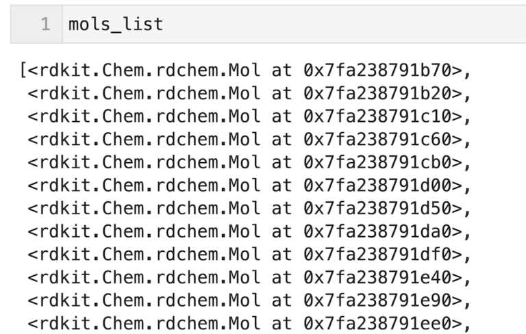 rdkitを活用したケモインフォマティクス入門